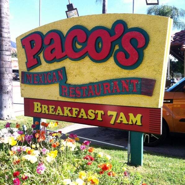 Paco's Mexican Restaurant - Arcadia, CA