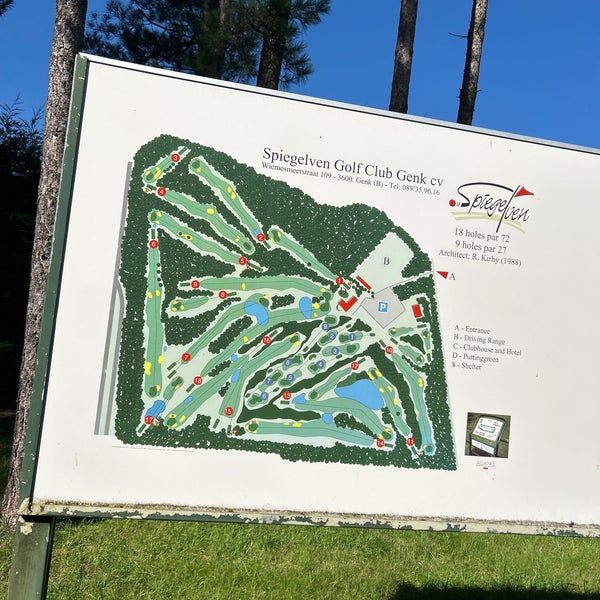 Golfbaan Spiegelven - Genk, Limburg