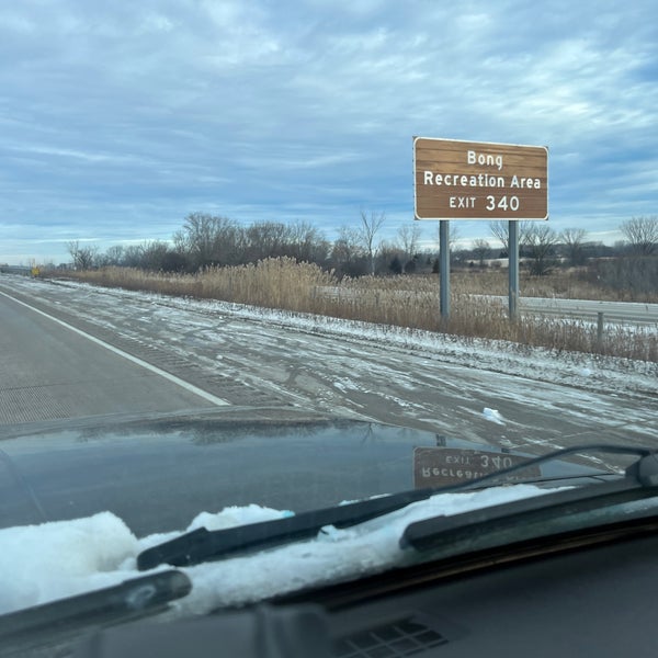 Bong Recreation Area Sign - Monument in Somers