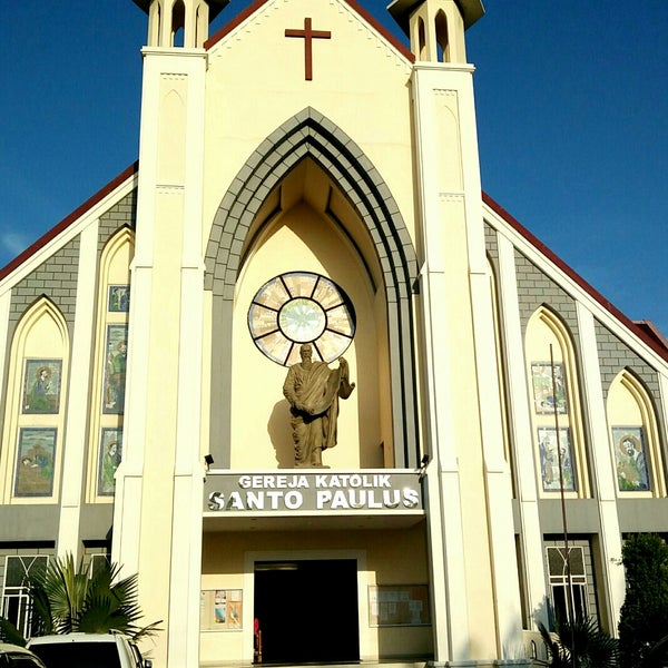 Gereja Katolik St Paulus Labuh Baru Pekanbaru Riau