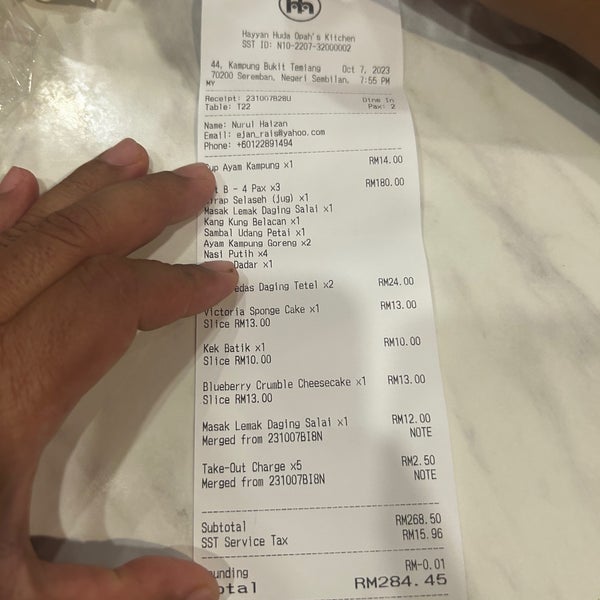 Hayyan Huda Opah Kitchen - Asian Restaurant
