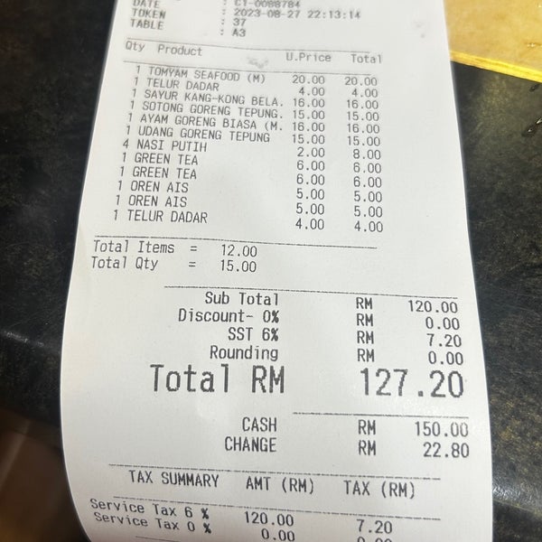 Rosdet Tomyam - Kampung Bahru - 156, Jalan Abdul Rahman Idris