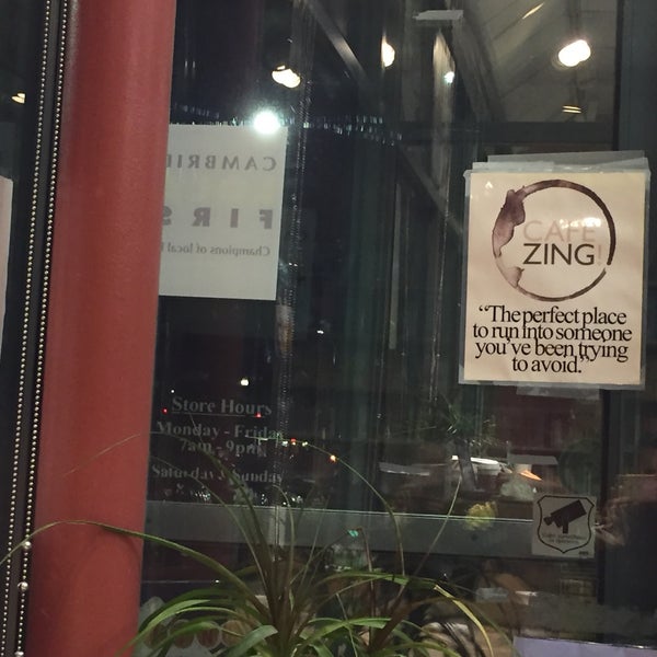 Cafe Zing - Porter Square - 20 tips from 531 visitors