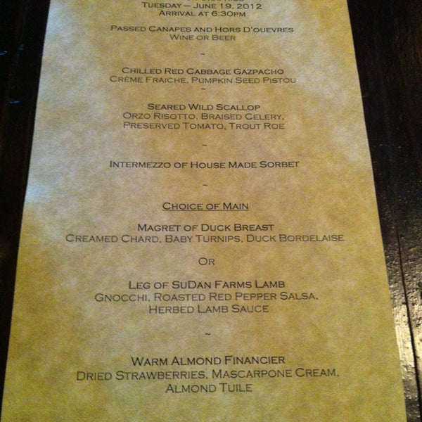 Recipe - American Restaurant