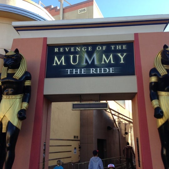Revenge Of The Mummy The Ride Logo