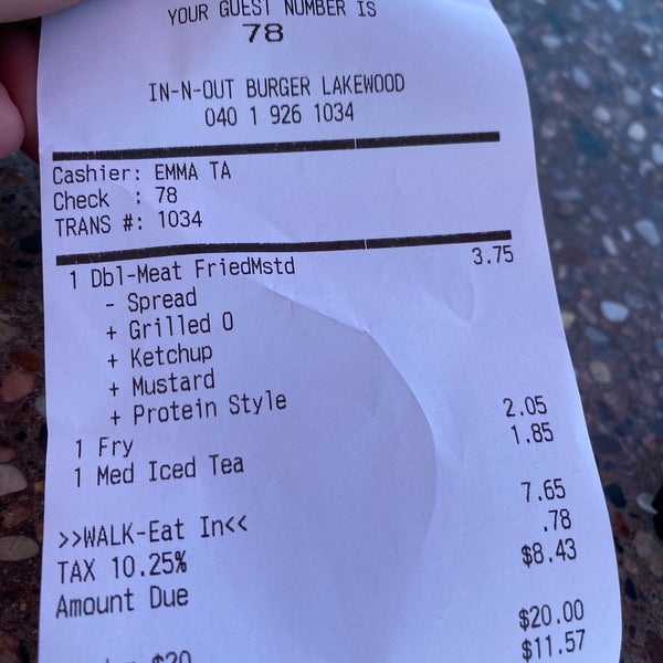 In-N-Out Burger - Mayfair - 5820 Bellflower Blvd