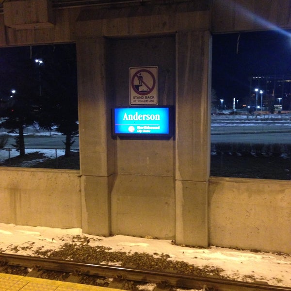 Anderson (C-Train) - Light Rail Station in Calgary