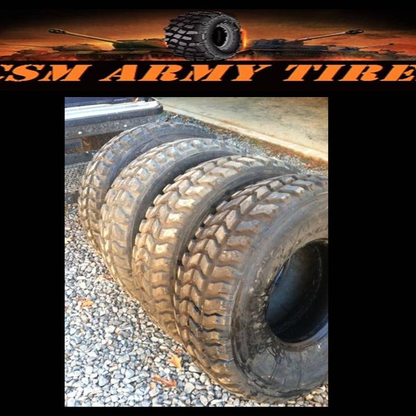 CSM Army tires - Anninston, AL