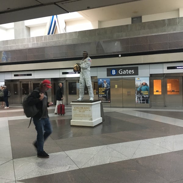 Photos at Statue of Jack Swigert, Apollo Astronaut - Denver ...