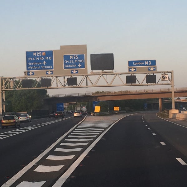 M3 Junction 2 / M25 Junction 12 - Thorpe, Surrey