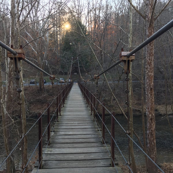 Patapsco State Park - Cascade Falls Trailhead - Hiking Trail