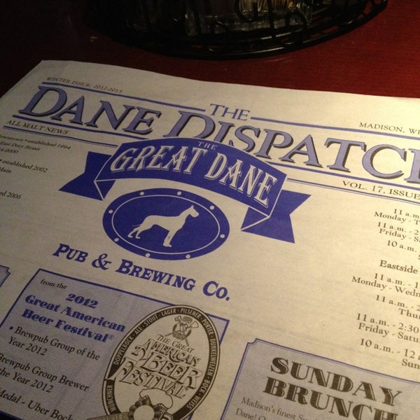 Great Dane Pub & Brewing Company - Brewery