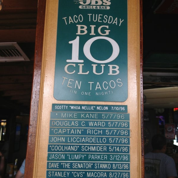 OB's Pub & Grill - North End - 19 tips