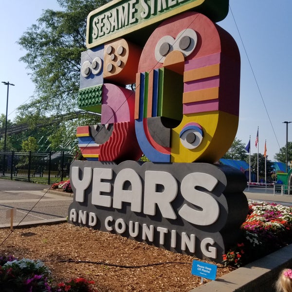 Sesame Place - Entrance Sign - Langhorne, PA
