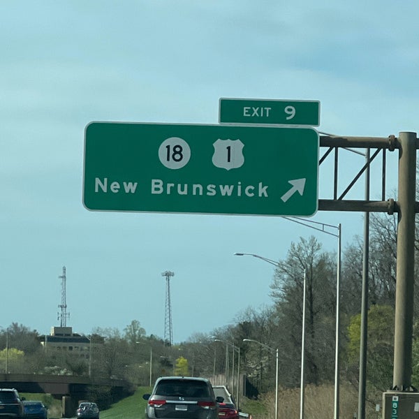 NJ Turnpike at Exit 9 - New Brunswick, NJ