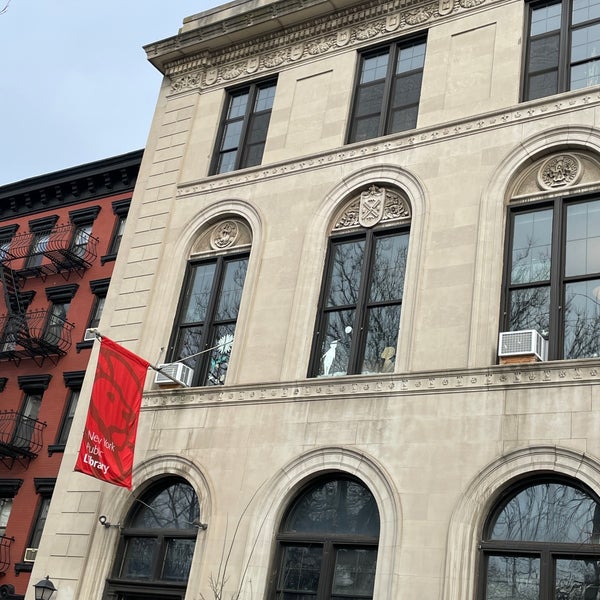 New York Public Library - Tompkins Square Library - Alphabet City - New ...