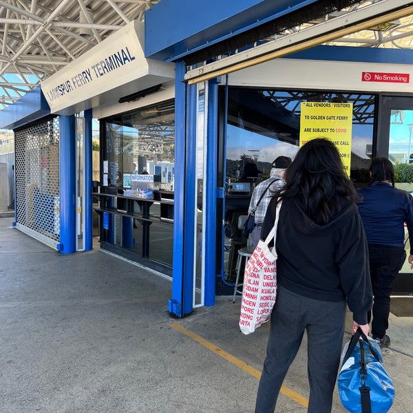 Photos at Golden Gate Larkspur Ferry Terminal - Marine Terminal in East ...