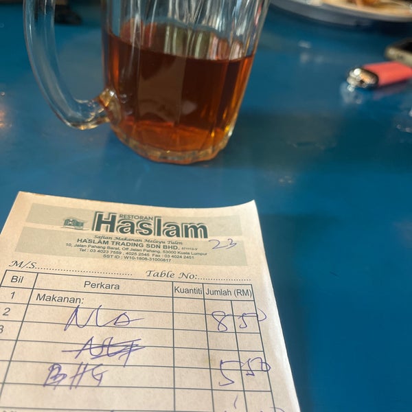 Restoran Haslam - Kampung Bahru - 10, Jalan Pahang Barat