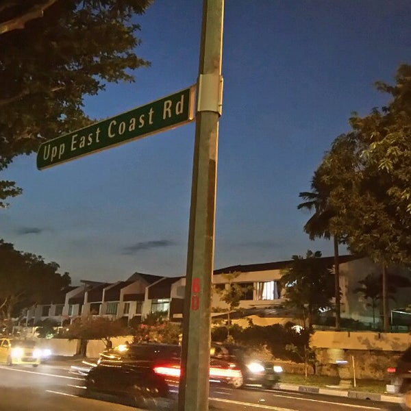 East Coast Street Sign