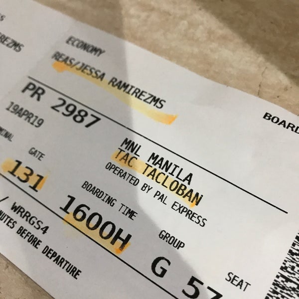 Philippine Airlines Check-In Counter - Barangay 183 - Andrews Avenue