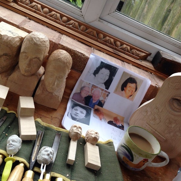 Mike Painter's Wood Carving Workshop - 3 visitors