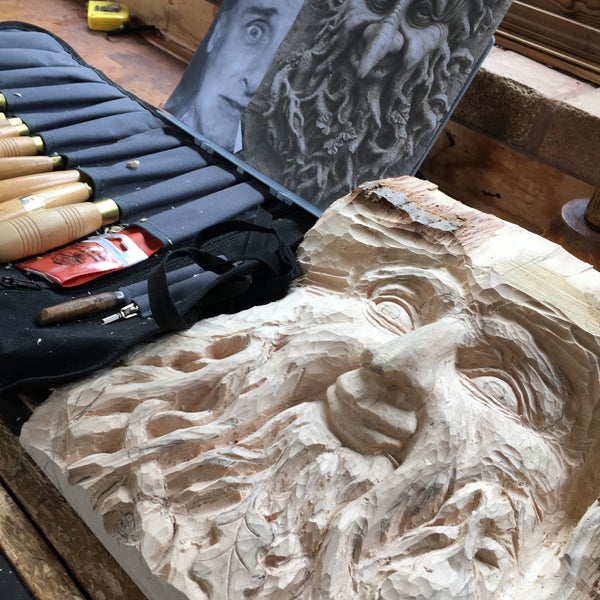 Mike Painter's Wood Carving Workshop - 3 visitors