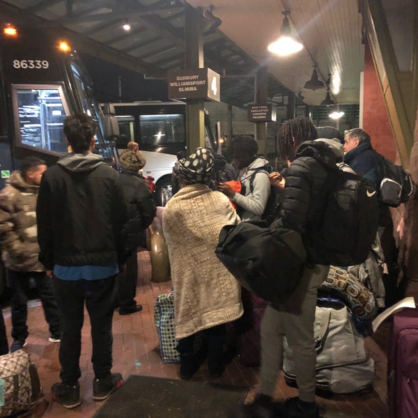 Greyhound Station - Bus Line in Downtown Harrisburg