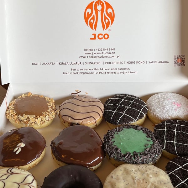 Jco Donuts Menu