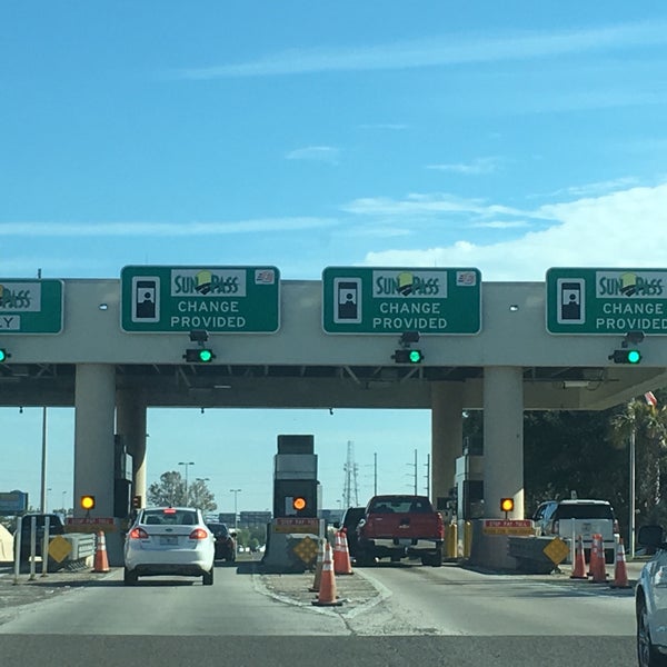 Beachline West Barrier Toll Plaza - Beachline Expressway