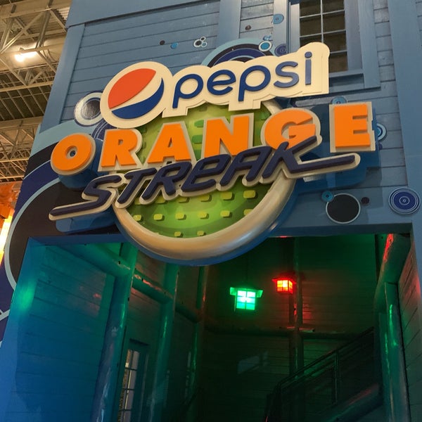 Nickelodeon Universe Pepsi Orange Streak