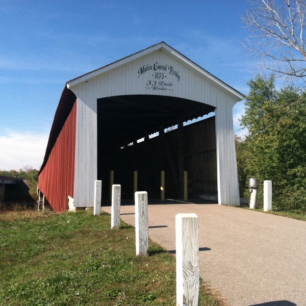 Medora Covered Bridge - Bridge