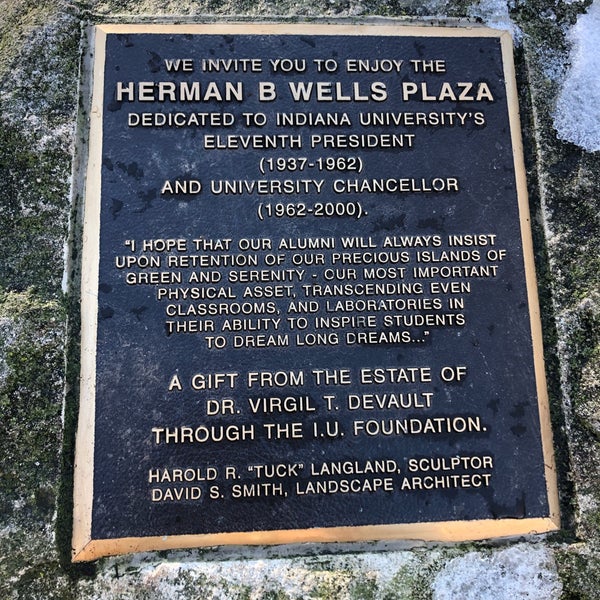 Herman B Wells Statue - Indiana University - 2 tips from 120 visitors