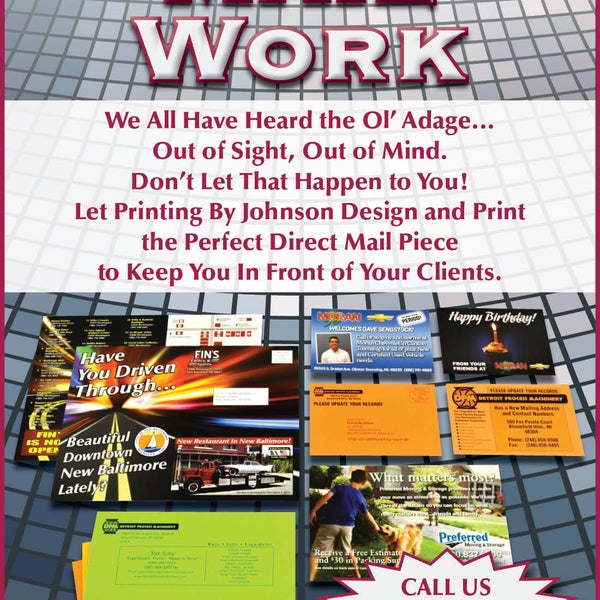 Printing by Johnson - Mount Clemens, MI