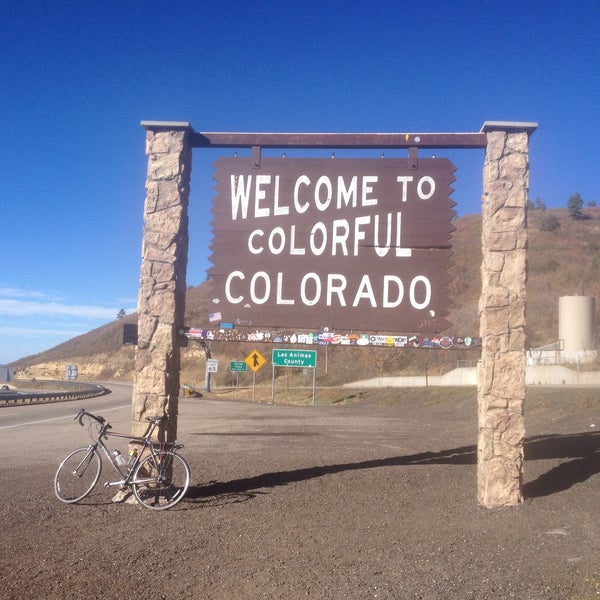 New Mexico/Colorado State Line - Border Crossing
