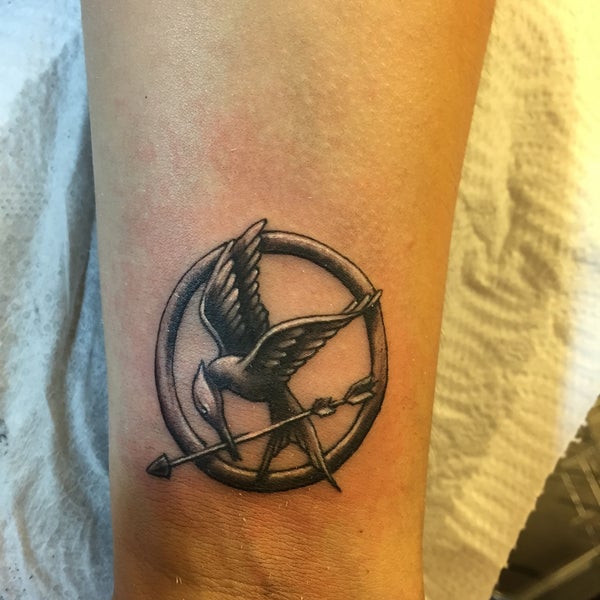 Mockingjay Bird Tattoo