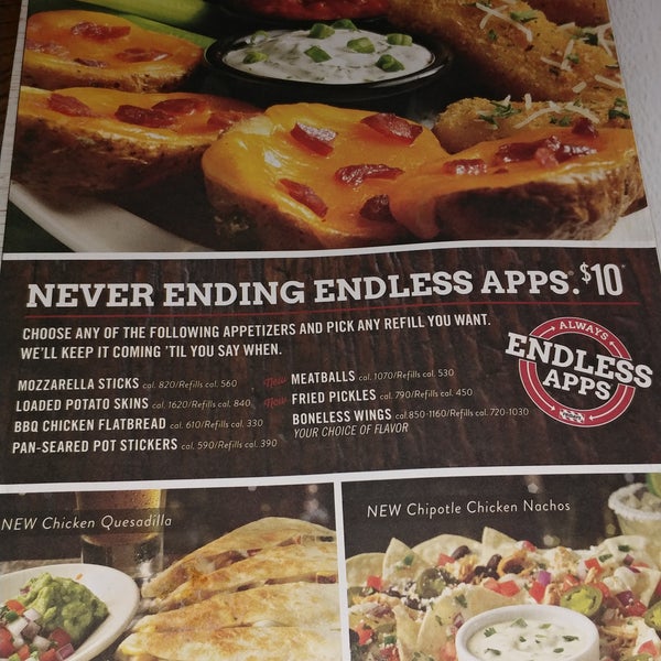 Tgi Fridays Menu Prices