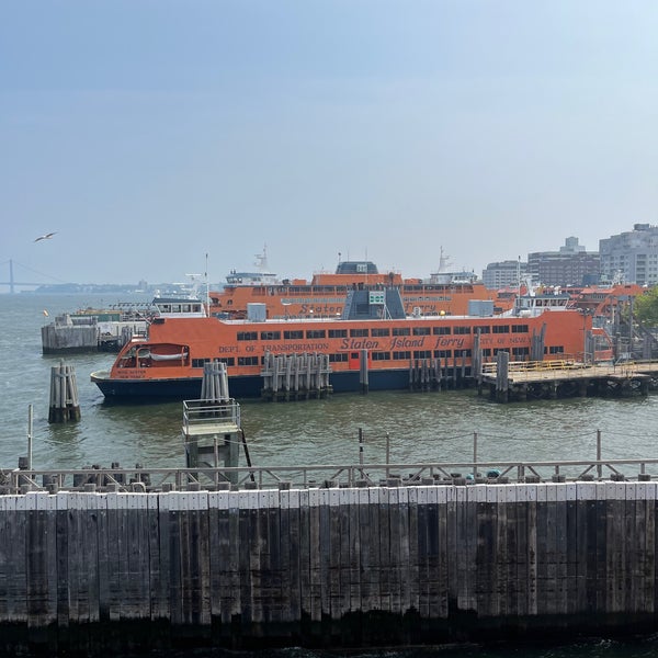 Staten Island Ferry - St. George Terminal - Pier in Staten Island