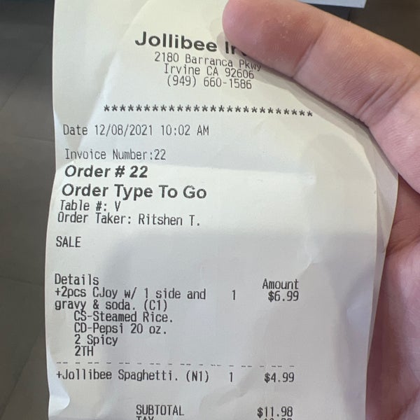 Jollibee - Filipino Restaurant in Irvine
