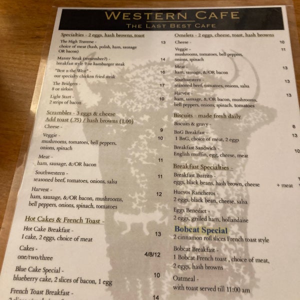 The Western Cafe - 20 tips from 412 visitors