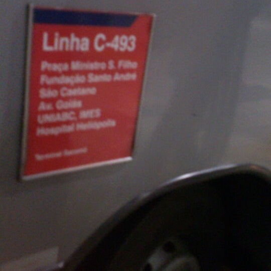 Linha 493 - São Paulo (Metrô Sacomã) - Santo André, SP