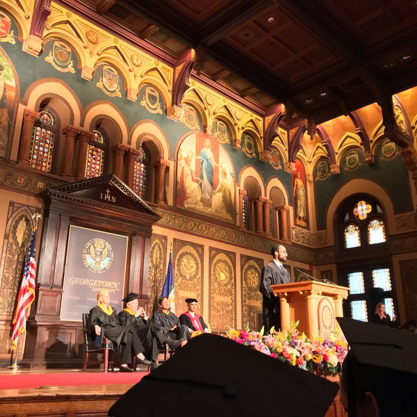 Gaston Hall - Georgetown - 5 tips