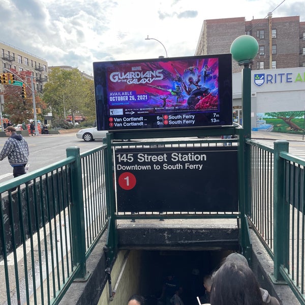 MTA Subway - 145th St (1) - West Harlem - New York, NY