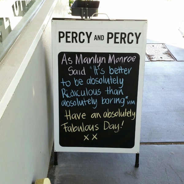Percy and Percy - Café