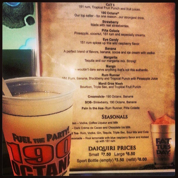 190 Octane Frozen Drink Recipe | Deporecipe.co