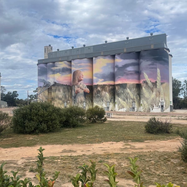 Kimba Silo Art - Kimba, SA