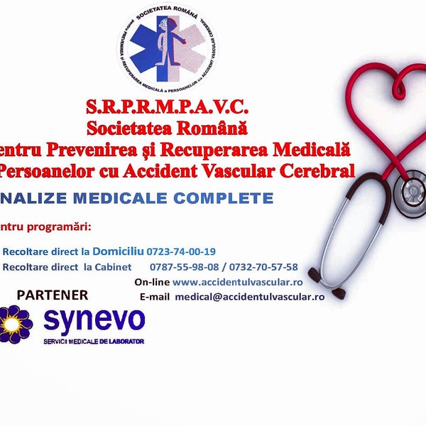 Societatea Romana pentru Prevenirea si Recuperarea Medicala a ...