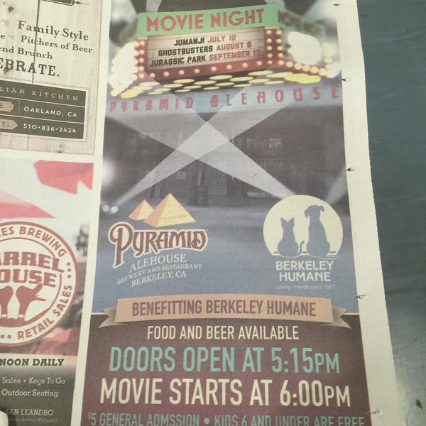 Pyramid Brewery & Alehouse (Now Closed) - 901 Gilman St