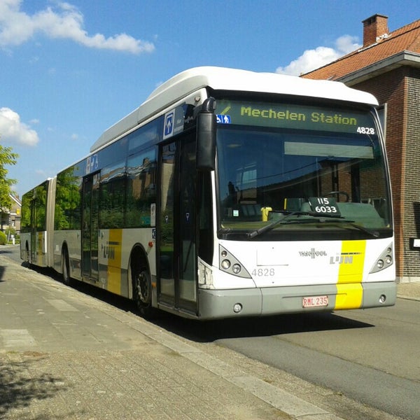 Bus 2 Vrijbroekpark - Station Mechelen - Tivoli - Bus Line in Mechelen