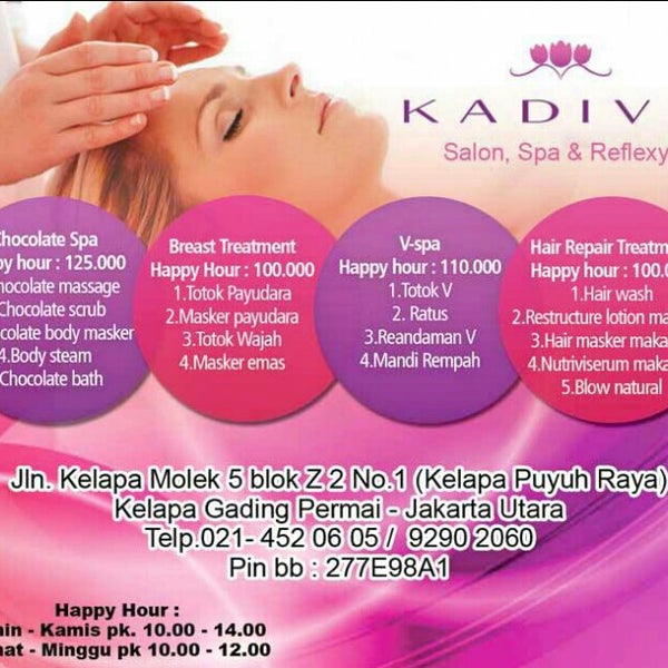 Kadiva Salon & Spa Reflexy - Kelapa Gading - 1 tip from 33 visitors
