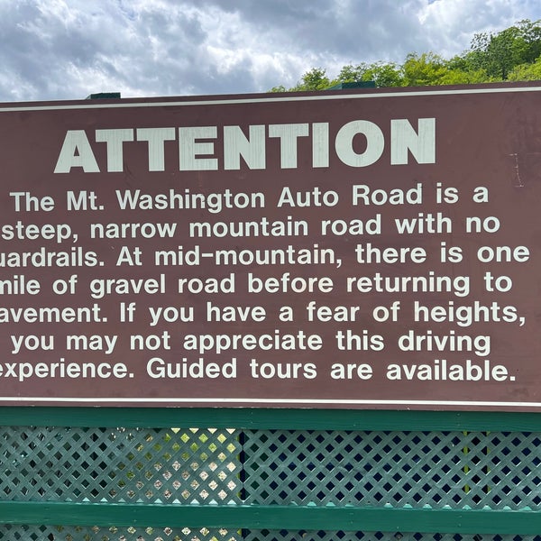 Mount Washington Auto Road - Mount Washington, NH